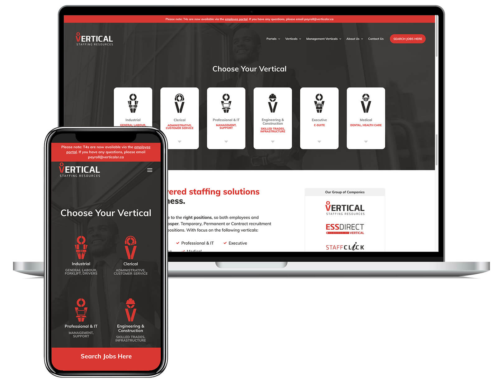 Request Staff - Vertical Staffing Resources - Employment Agency